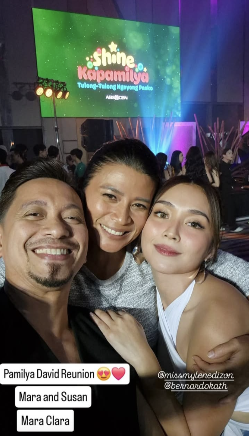 'Mara Clara' stars Kathryn, Julia, Jhong, Mylene reunite